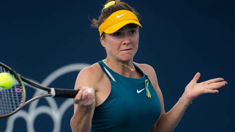 Elina Svitolina Tennis Action Intensity Wallpaper Background Free