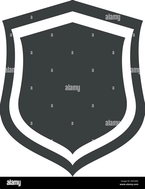Shield Protection Heraldic Insignia Security Stock Vector Image And Art