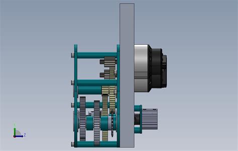 2falcons换档升降齿轮箱模型图纸免费下载 懒石网