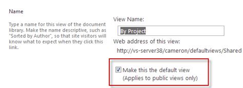 Harness Sharepoint Library And Folder Default Views To Build More
