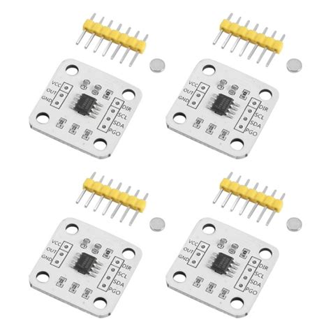 4pcs As5600 Magnetic Encoder Magnetic Induction Angle Measurement