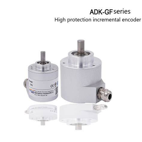 High Protection Adk Gf Series Incremental Encoder Work Underwater 60m Max30000ppr Robot