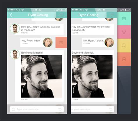 20 Flat Mobile Ui Designs For Your Inspiration Hongkiat