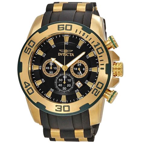 Invicta Pro Dive Chronograph Black Dial Mens Watch 22347