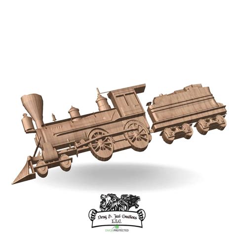 3d Train Patriot Nation Design
