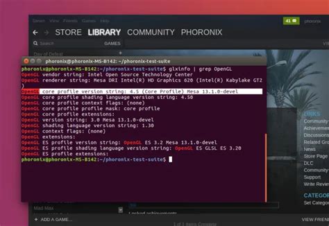 Intel Kaby Lake Hd Graphics 620 Openglvulkan Performance On Linux