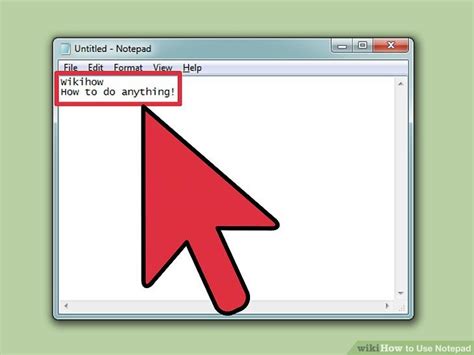 How To Use Notepad With Pictures WikiHow