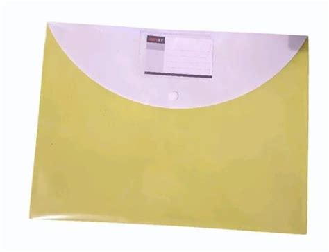 Plastic Button File Folder Multicolor A8 At Rs 12 Piece In Kolkata Id 2852330182012