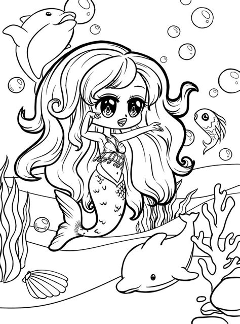 35 Desenhos Fofos De Chibi Para Imprimir E Colorirpintar