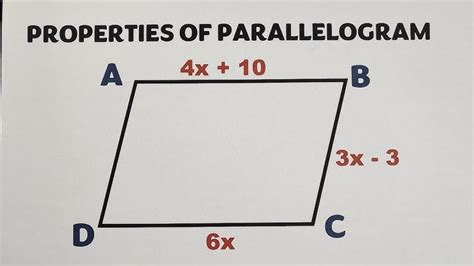 What Is A Parallelogram Definition Properties