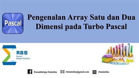 Turbo Pascal Pengenalan Array 1 Dan 2 Dimensi Youtube