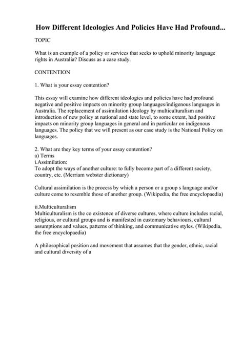 Argument Essay Examplepdf Argument Essay Examplepdf