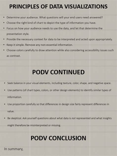 Best Practices Of Data Visualization Pdf