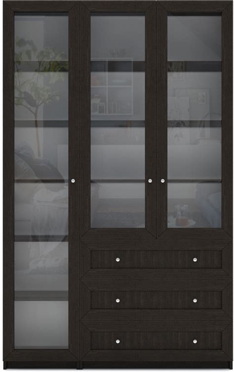 Купить Шкаф Билли 43 венге дизайн Ikea Шкаф Билли 43 венге дизайн Ikea недорого в Москве