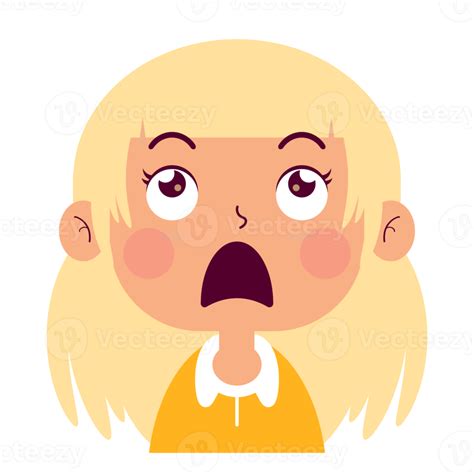 Happy Shocked Face Cartoon