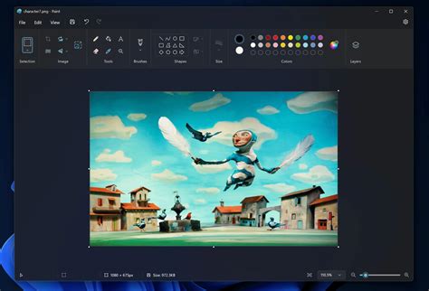 Windows 「画图」应用支持图层和透明度 知乎