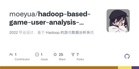 GitHub moeyua hadoop based game user analysis system 2022 毕业设计基于 Hadoop 的游戏数据分析系统