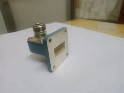 Brass Wr90 Coaxial To Waveguide Adapter N F At ₹ 5800 Number In