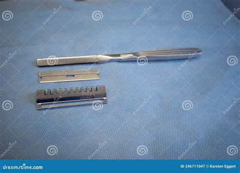 Dermatome Knife To Remove Skin For Transplantation Stock Image Image