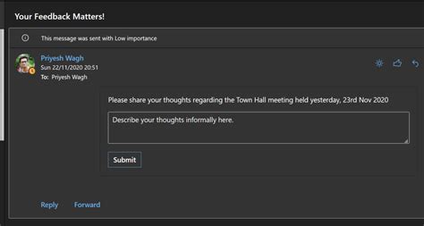 Adaptive Cards For Outlook Actionable Messages Using Power Automate Power Platform D365