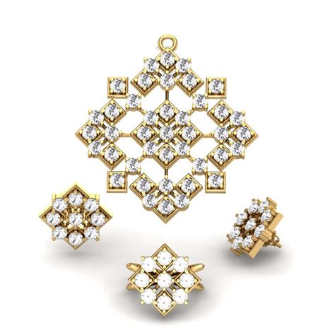 Glittering Grace Pendant Set