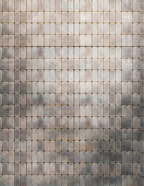 A Grid Of Rectangular Tiles With Varying Textures And Shades Of Gray