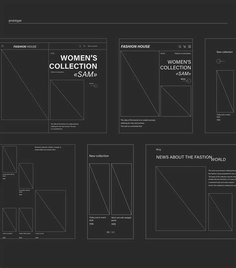 Online Shop Ui Ux Web Design Behance