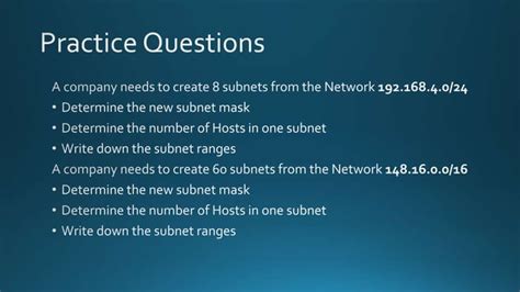 Subnetting Made Simple Pptx Computer Networking Computing