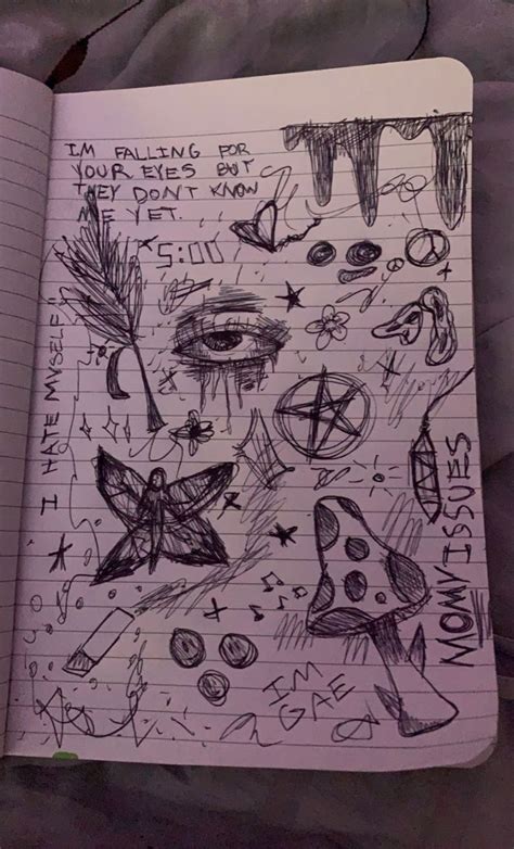 Notebook Sketches And Doodle Art Designs