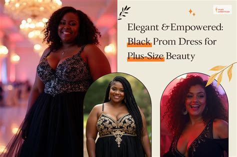 Your Pick For Gorgeous Black Prom Dresses Plus Size Is Here
