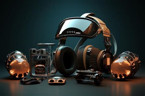 Premium Photo Virtual Reality Vr Devices