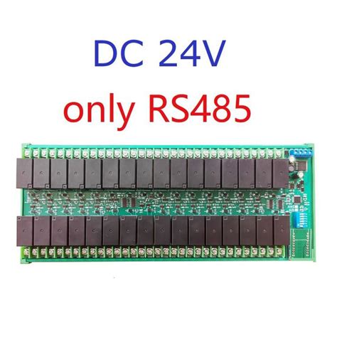RS CH A DC V V โมดล DC V รเลย Ethernet Modbus Rtu บอรดสวตช Modbus RTU Slave