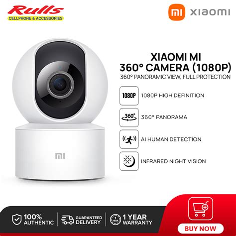 Xiaomi Mi Camera P High Definition Panorama Infrared Night Vision AI Human
