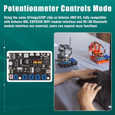 adeept 5 dof robot arm kit avec écran oled maroc ubuy