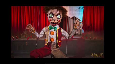 Bobby Strings Animatronic Video From Spirit Halloween Is Out Now 🎃 👻