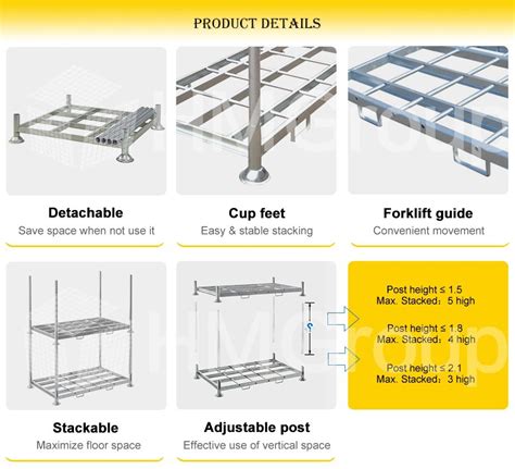 China Customized Pallet Stacking System Suppliers Manufacturers Factory Direct Price Hm Group