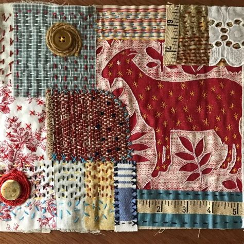 Slow Stitch Examples Slow Stitching Stitching Crafts Fabric Embellishment