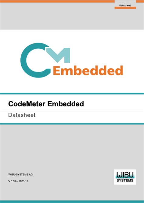 Codemeter Embedded Wibu Systems