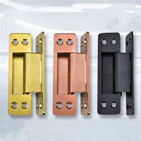 보이지 않는 튼튼한 스테인레스 스틸 경첩 침실 나무 문 열림 및 두꺼운 경첩 가구 하드웨어 Aliexpress