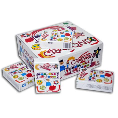 Bubble Gum Crayons 18x35g Tuyeng