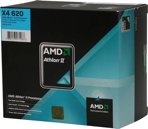 AMD Athlon II X4 620 - Athlon II X4 Propus Quad-Core 2.6 GHz Socket AM3 ...