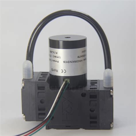 Hxc05 Dcb 12v24v 95kpa Quiet Low Vibration Miniature Diaphragm Vacuum