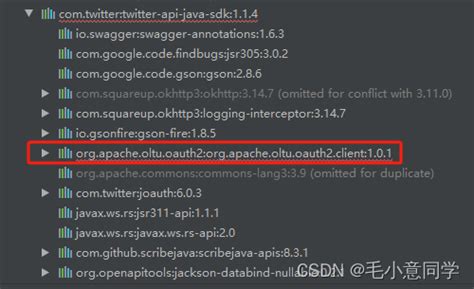java代码调用twitter api用例实战 twitter api csdn博客
