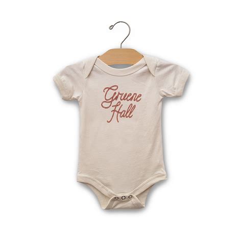 Gruene Hall Rope Script Onesie Cotton Eyed Joes