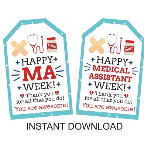 Medical Assistant Appreciation Week Etsy