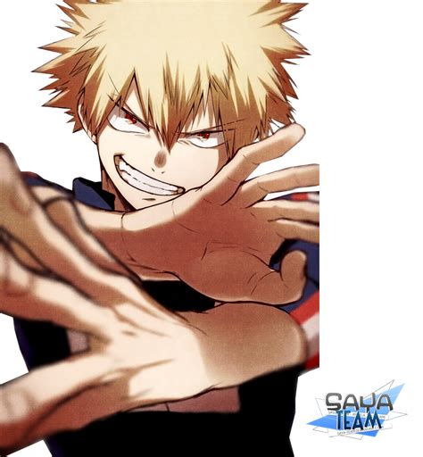 Yuk Katsuki Bakugo Render By Saya Team On Deviantart