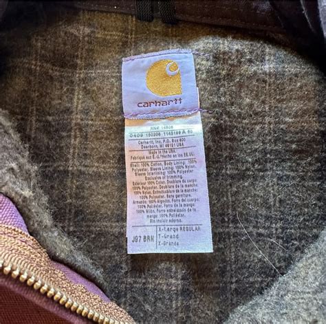 Rare 스투시 칼하트 디트로이트 자켓 J97 Xl 후루츠패밀리