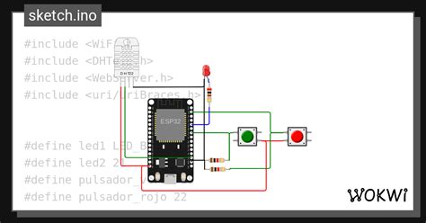 Labo71 Webserver Arduino Wokwi Esp32 Stm32 Arduino Simulator