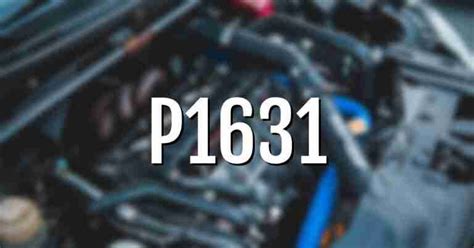 Solved P1631 Code Fixing Theft Deterrent Start Enable Signal Issue