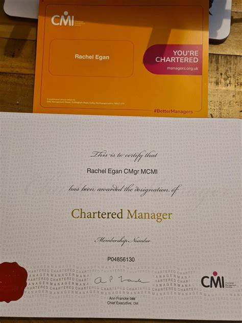 Rachel Egan Cmgr Mcmi On Linkedin Charteredmanager Cmi